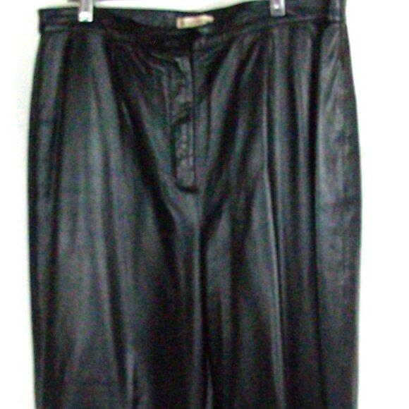 Apostrophe | Pants & Jumpsuits | Apostrophe Leather Pants Black Size 2 ...